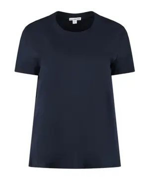 JAMES PERSE Short Sleeved Crewneck T-shirt - Black