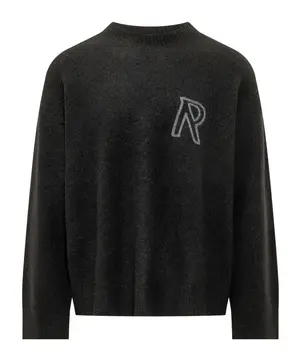 REPRESENT Long-sleeved Sweater - Black