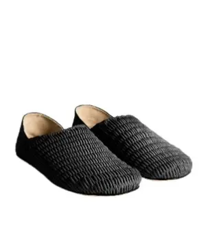 J.W.ANDERSON Slipper Mules In Woven Leather