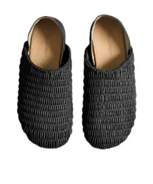 J.W.ANDERSON Slipper Mules In Woven Leather