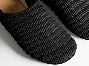 J.W.ANDERSON Slipper Mules In Woven Leather