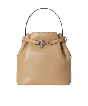 Ralph Lauren Blke' Medium Bucket Bag - Nude