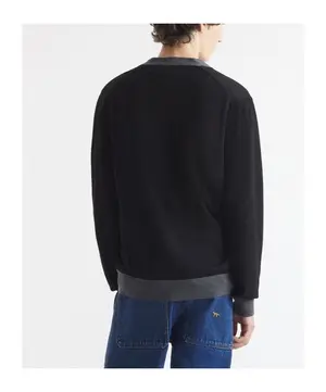 Maison Kitsuné Bold Fox Head Patch V-neck Cardigan