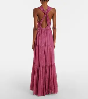 Ulla Johnson Freesia Silk Chiffon Gown