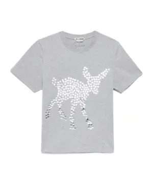 J.W.ANDERSON Star-motif T-shirt - Medium Gray Blend