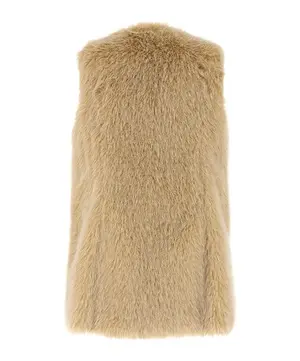 Herno Faux Fur Sleeveless Gilet