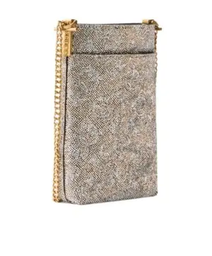 Pinko Logo Patch Embellished Smartphone Case