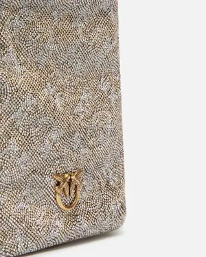 Pinko Logo Patch Embellished Smartphone Case
