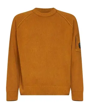 C.P. COMPANY Long-sleeved Pullover - Brown
