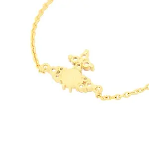 VIVIENNE WESTWOOD Feodora Orb Crystal-embellished Bracelet