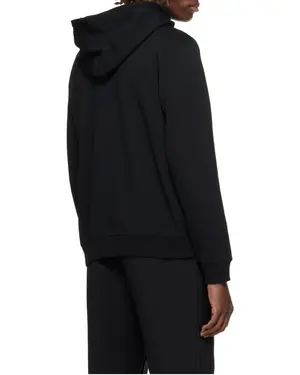 Hugo Boss Logo Patch Drawstring Hoodie