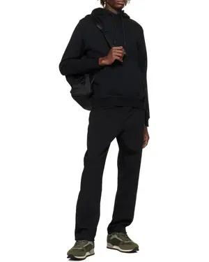 Hugo Boss Logo Patch Drawstring Hoodie