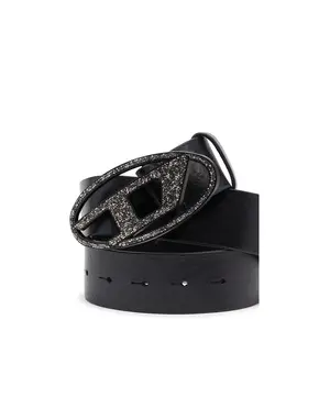 DIESEL® Oval D-ring Buckle Belt