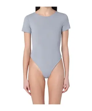 ENTIRE STUDIOS High-cut Bodysuit - Gray