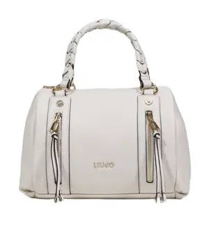 Liu Jo Zippered Shoulder Bag - White