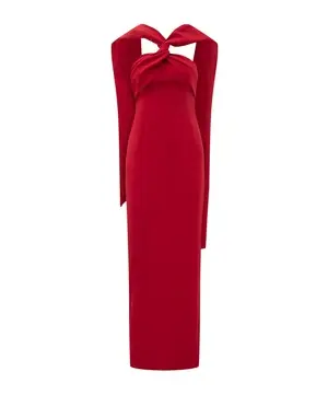 Solace Rona Maxi Dress - Red