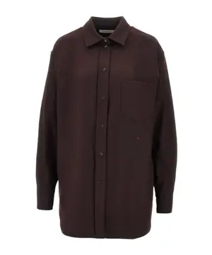 Victoria Beckham Long-sleeved Shirt - Black