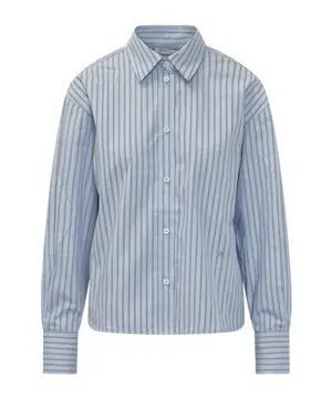 Victoria Beckham Long-sleeved Shirt - Gray