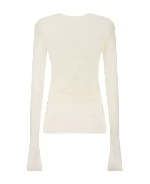Sportmax Long-sleeved T-shirt