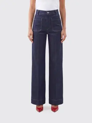 Victoria Beckham Alina Stretch Wide-leg Jeans