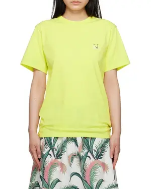 Maison Kitsuné Fox Patch Crewneck T-shirt
