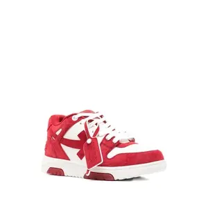 Off-White Out Of Office" Lace-up Sneakers - Red
