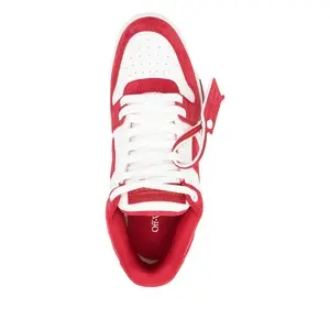 Off-White Out Of Office" Lace-up Sneakers - Red