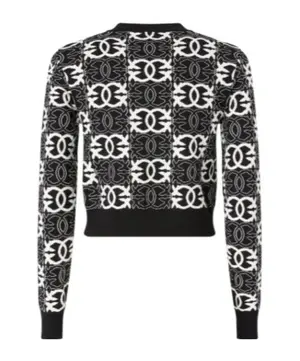 Pinko Geometric-pattern Sweater