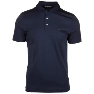 Michael Kors Logo Embroidered Polo Shirt - Black