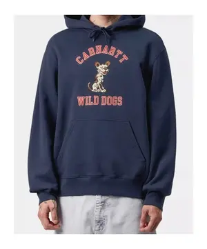 Carhartt Work In Progress Hooded Wild Dog Sweatshirt