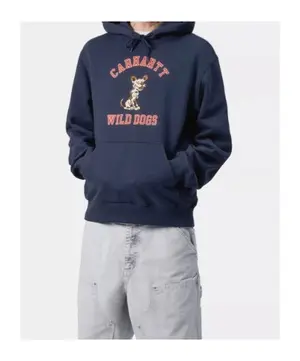 Carhartt Work In Progress Hooded Wild Dog Sweatshirt