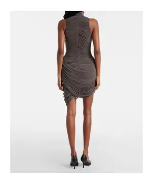 Magda Butrym Turtleneck Dress