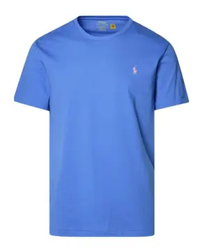 Polo Ralph Lauren Logo-embroidered Crewneck T-shirt - Blue