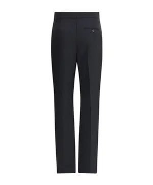 Rochas Straight-leg Pleat-detail Tailored Trousers