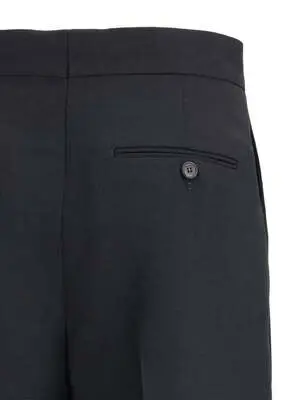 Rochas Straight-leg Pleat-detail Tailored Trousers