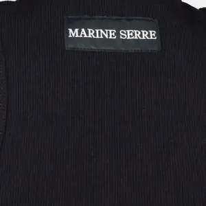 MARINE SERRE Crescent Moon Embroidered Sleeveless Tank Top