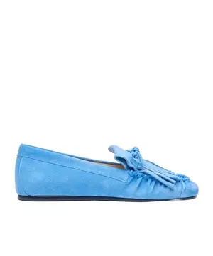 STUART WEITZMAN Britt Fringe Moccasin