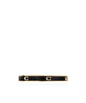 COACH Logo Enamel Bangle Bracelet