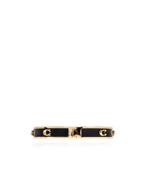 COACH Logo Enamel Bangle Bracelet