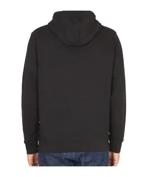 Barbour Logo Print Drawstring Hoodie