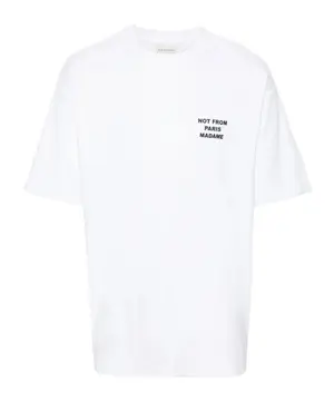 Drole De Monsieur Short-sleeved T-shirt - White