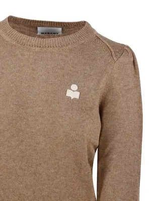 Isabel Marant Étoile Crew-neck Logo Sweater