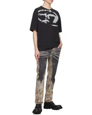 DIESEL® Oversized Logo Print T-shirt