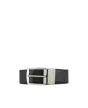 Giorgio Armani Double-sided Pin Buckle Belt - Black