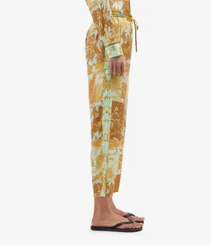PIERRE-LOUIS MASCIA Elastic Waist Casual Pants