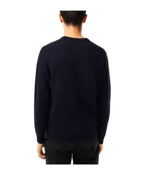 Lacoste Logo-patch Crewneck Pullover