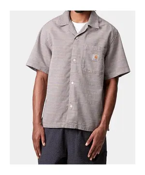 Carhartt Work In Progress Short Sleeve Gellar Stripe Shirt