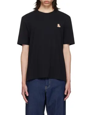 Maison Kitsuné Chillax Fox Patch Crewneck T-shirt