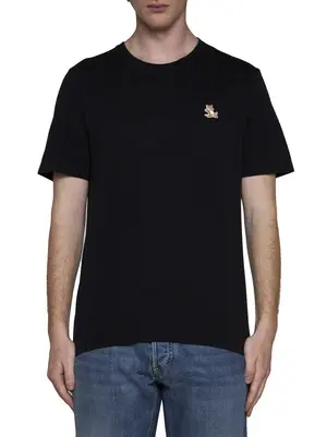 Maison Kitsuné Chillax Fox Patch Crewneck T-shirt