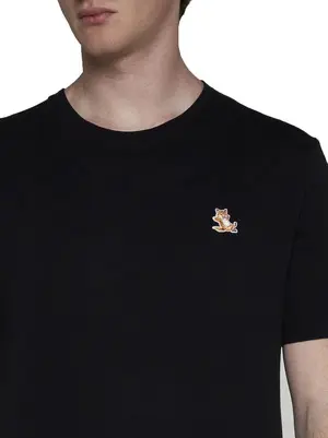 Maison Kitsuné Chillax Fox Patch Crewneck T-shirt